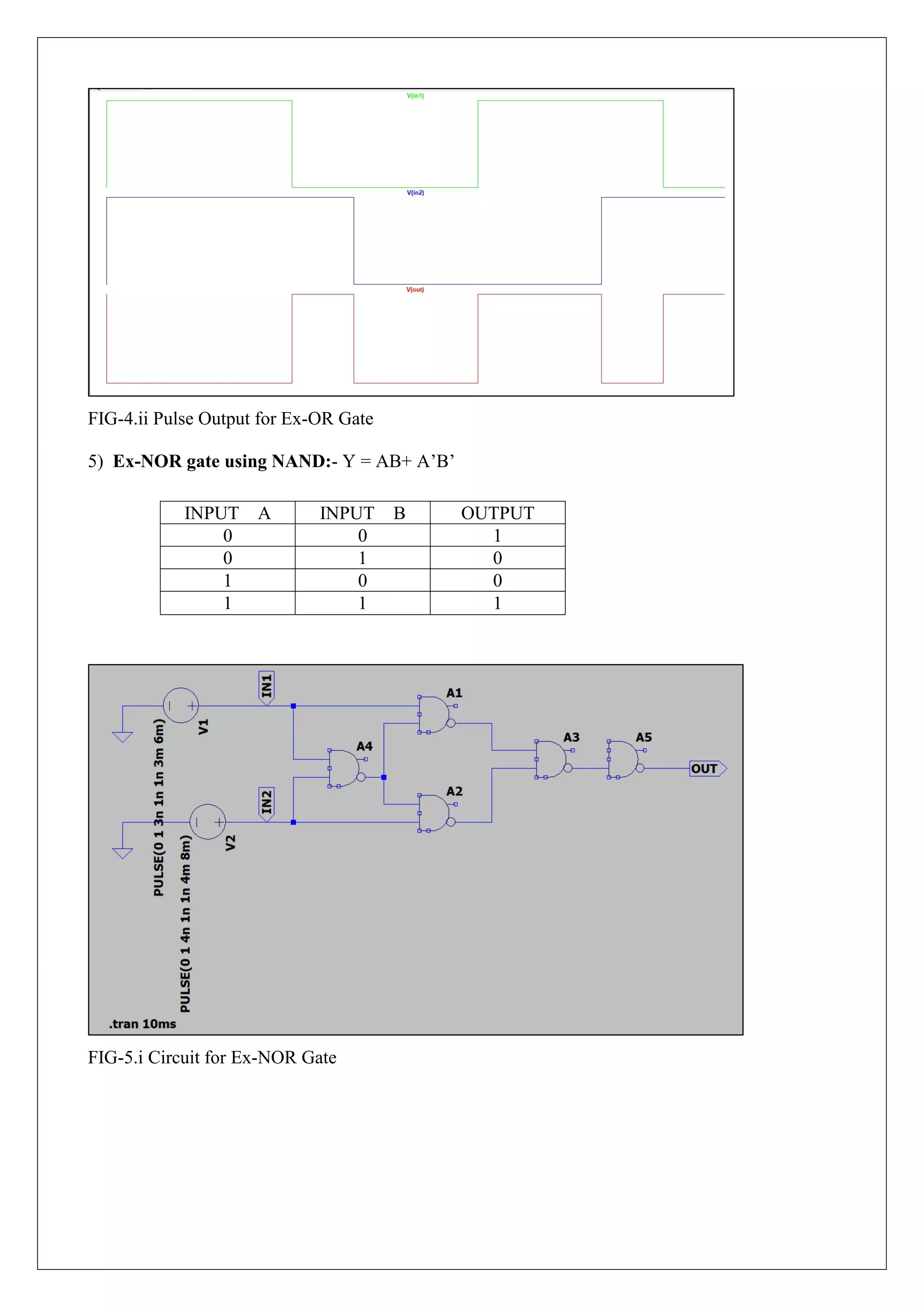 Logic Gates Verification Using Universal Gates Pdf Programming Languages Computing