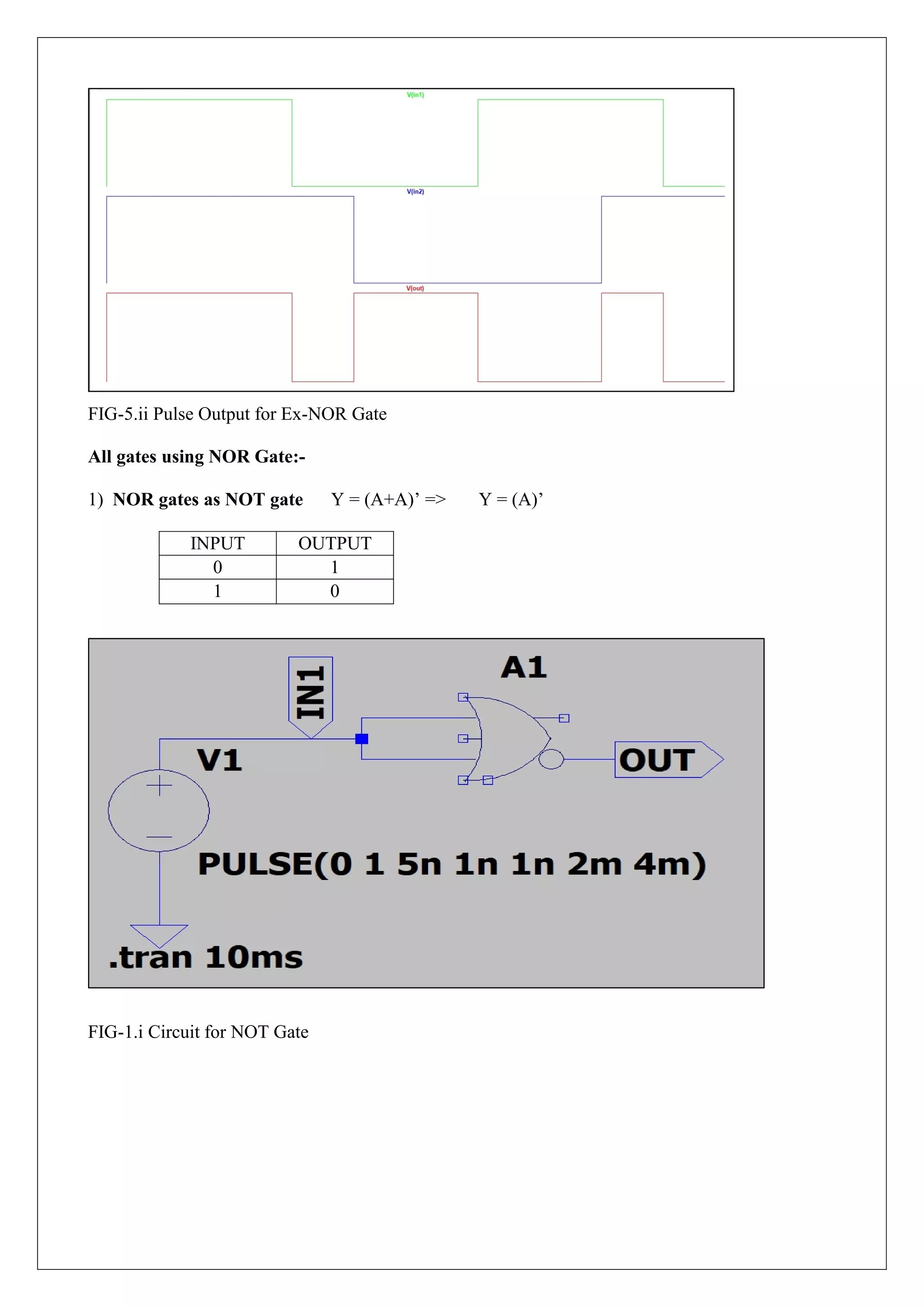 Logic gates verification using universal gates | PDF