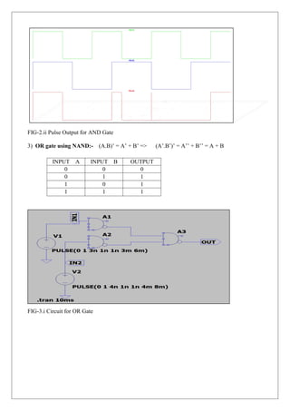 Logic gates verification using universal gates | PDF