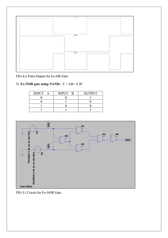 Logic gates verification using universal gates | PDF | Programming ...