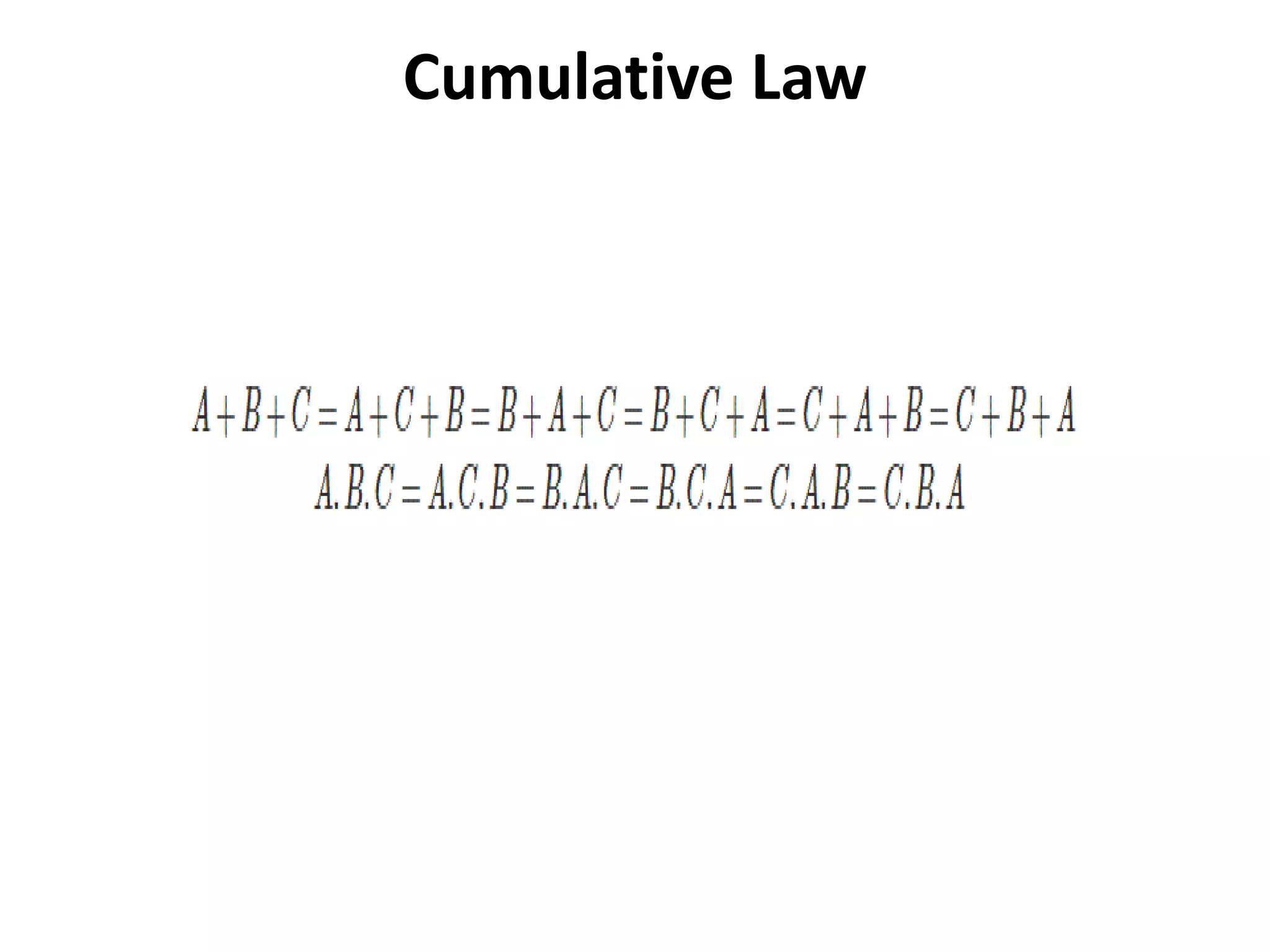 Logic gates with laws | PPT