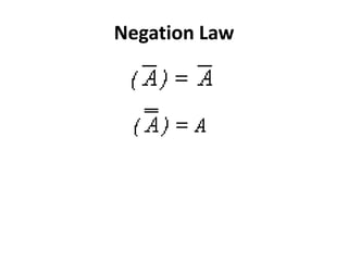 Logic gates with laws | PPT