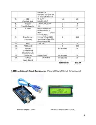 Logic gate tester for IC's ( Digital Electronics and Logic deisgn ...