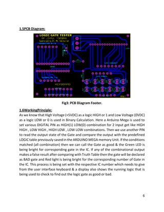 Logic gate tester for IC's ( Digital Electronics and Logic deisgn ...