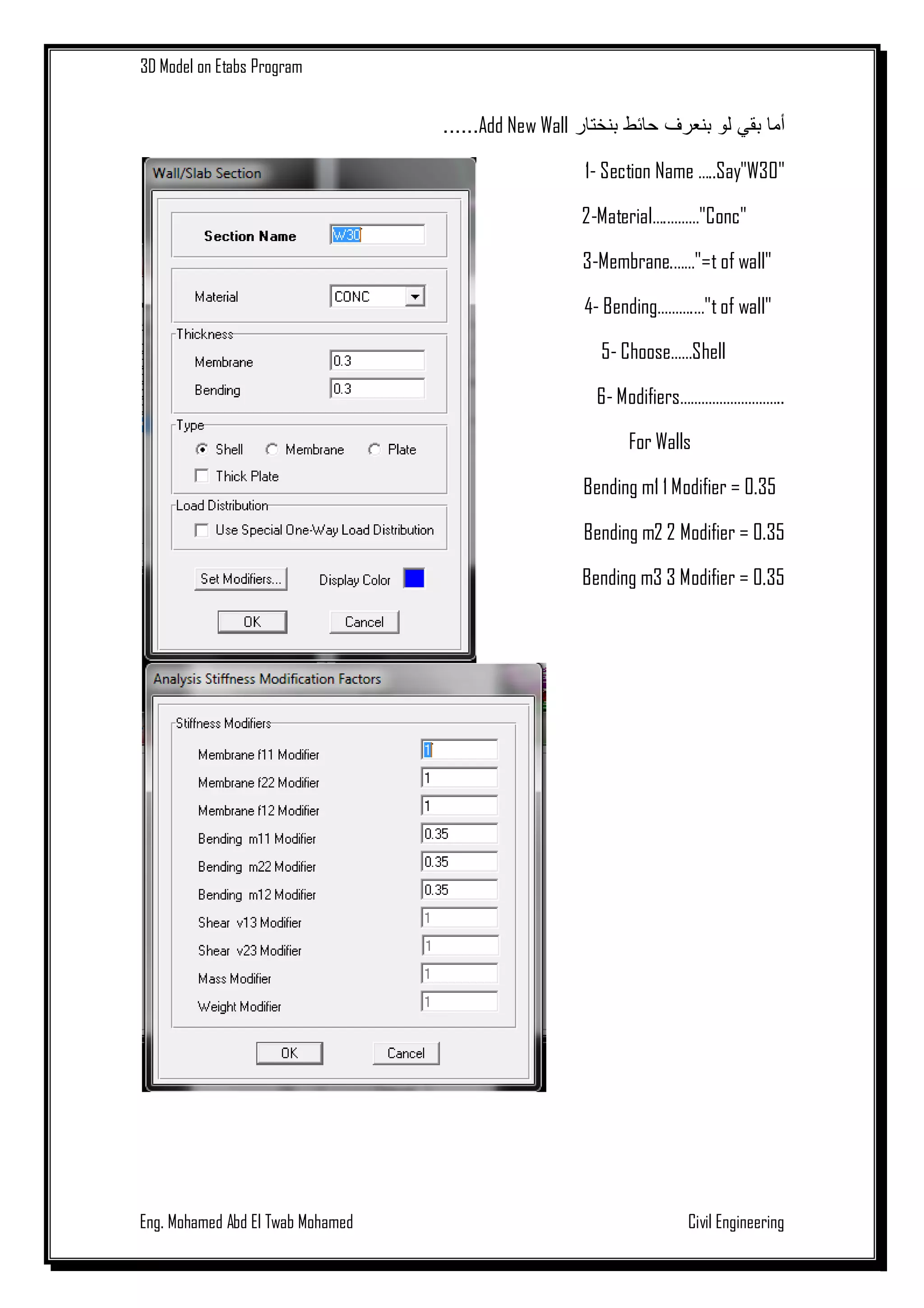 Logiciel etabs 3_d model analysis and design on etabs program.. | PDF