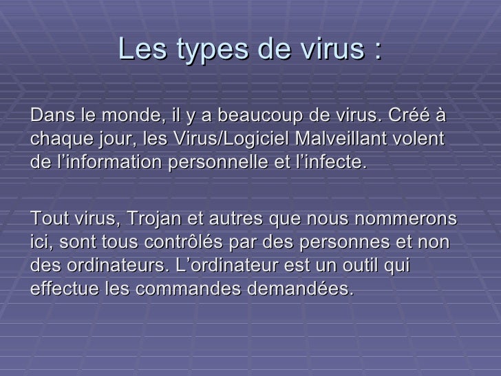 Logiciel Malveillant Et Le Virus Logiciel Malveillant Et Le Virus