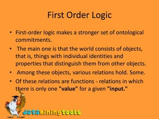 AI: Logic in AI | PPTX