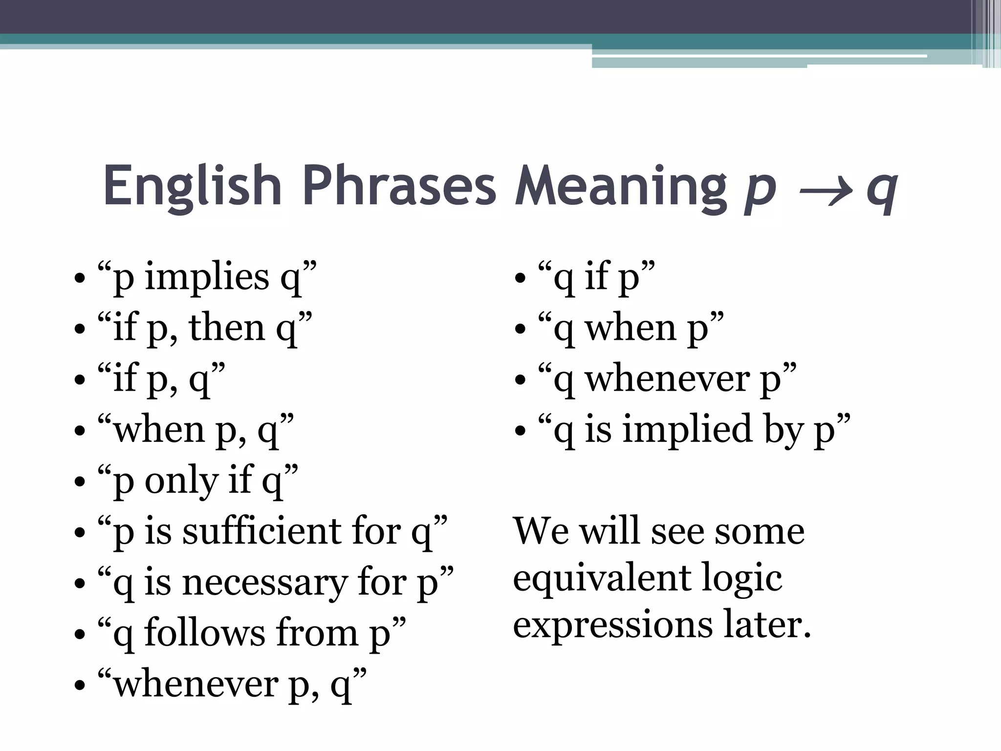 Mathematical Logic | PDF