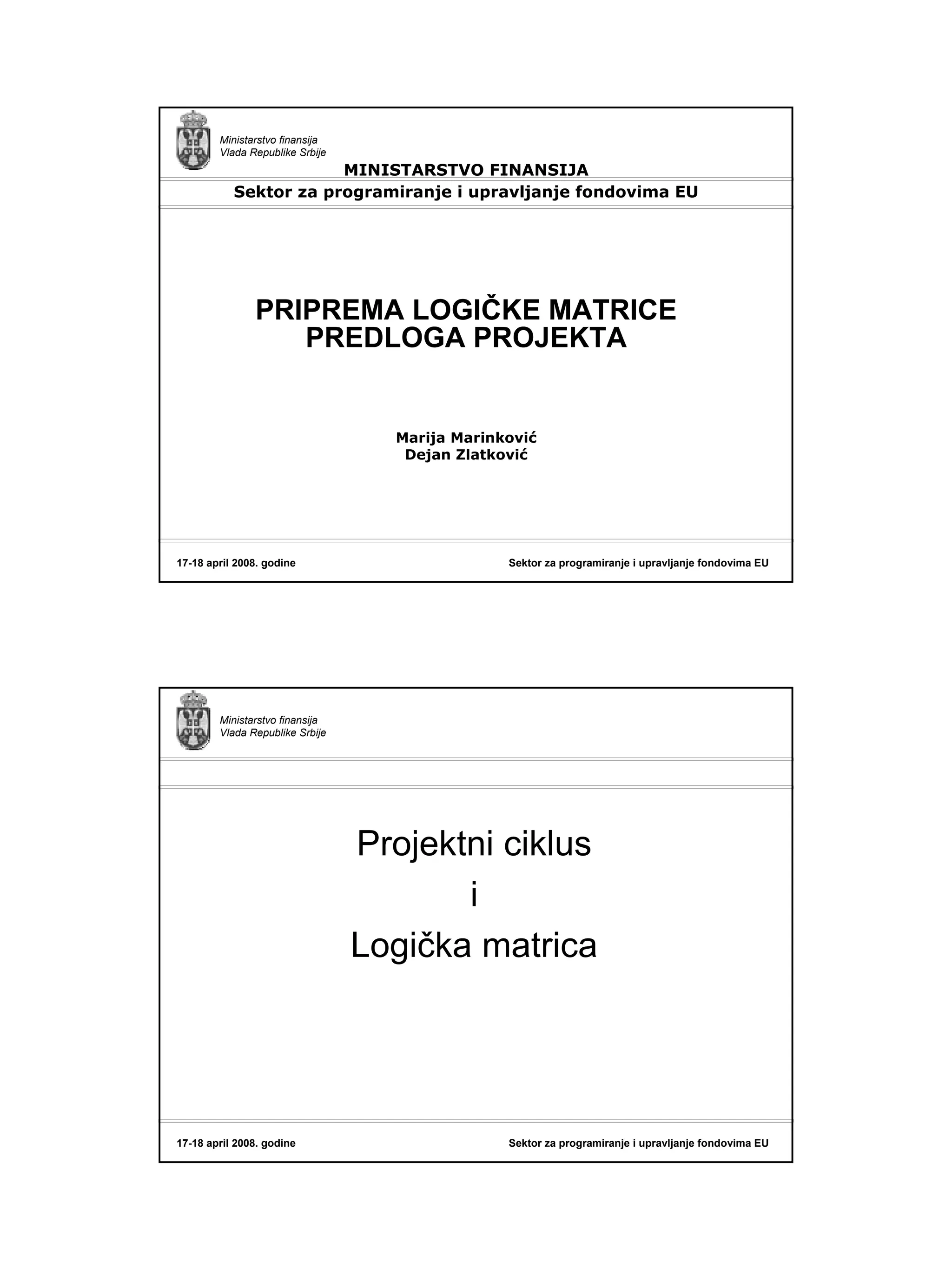 Logicka matrica | PDF