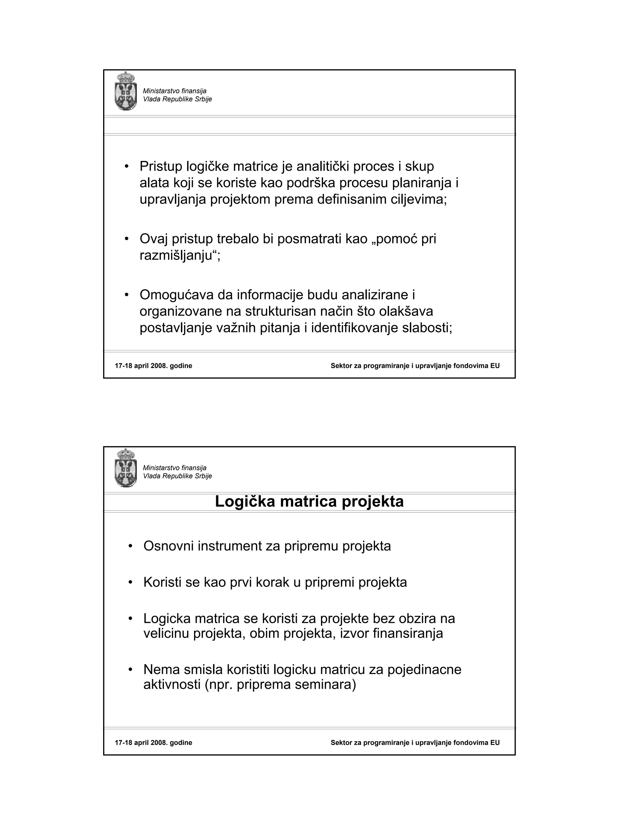 Logicka matrica | PDF