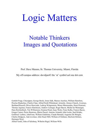 Logic matters 2.5 | PDF