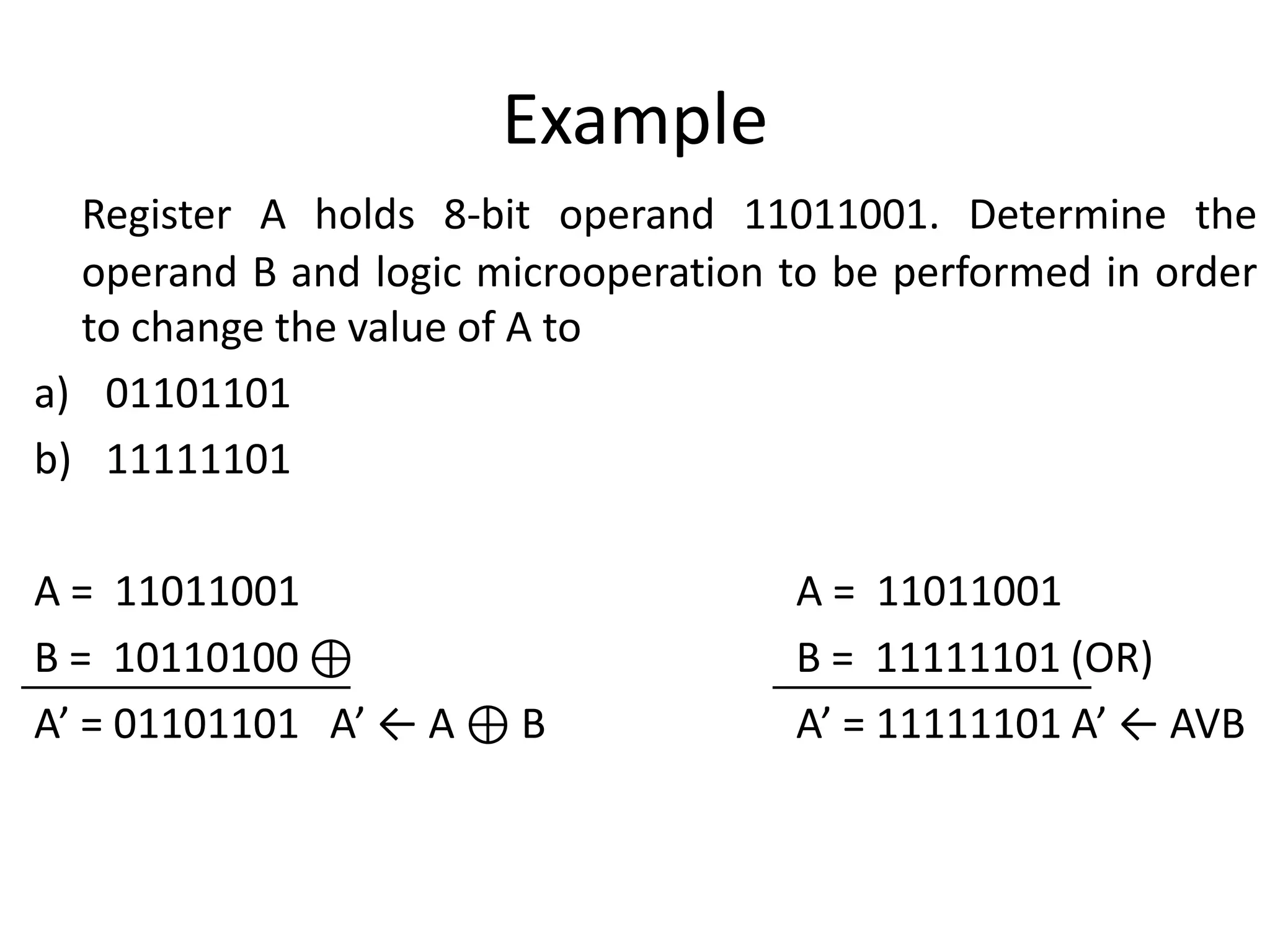 Logic microoperations | PDF