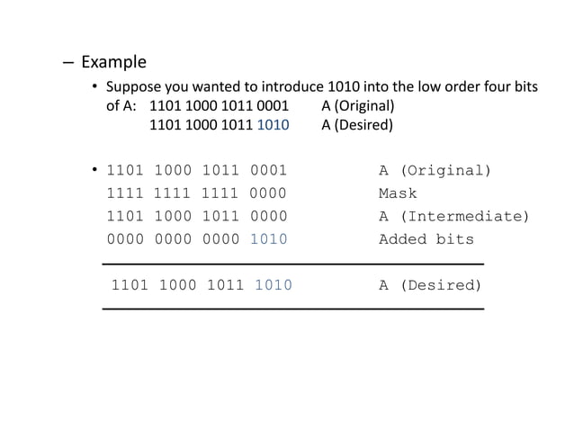 Logic microoperations
