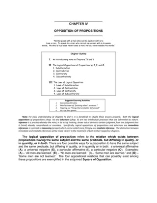 Logic midterm notes | DOCX