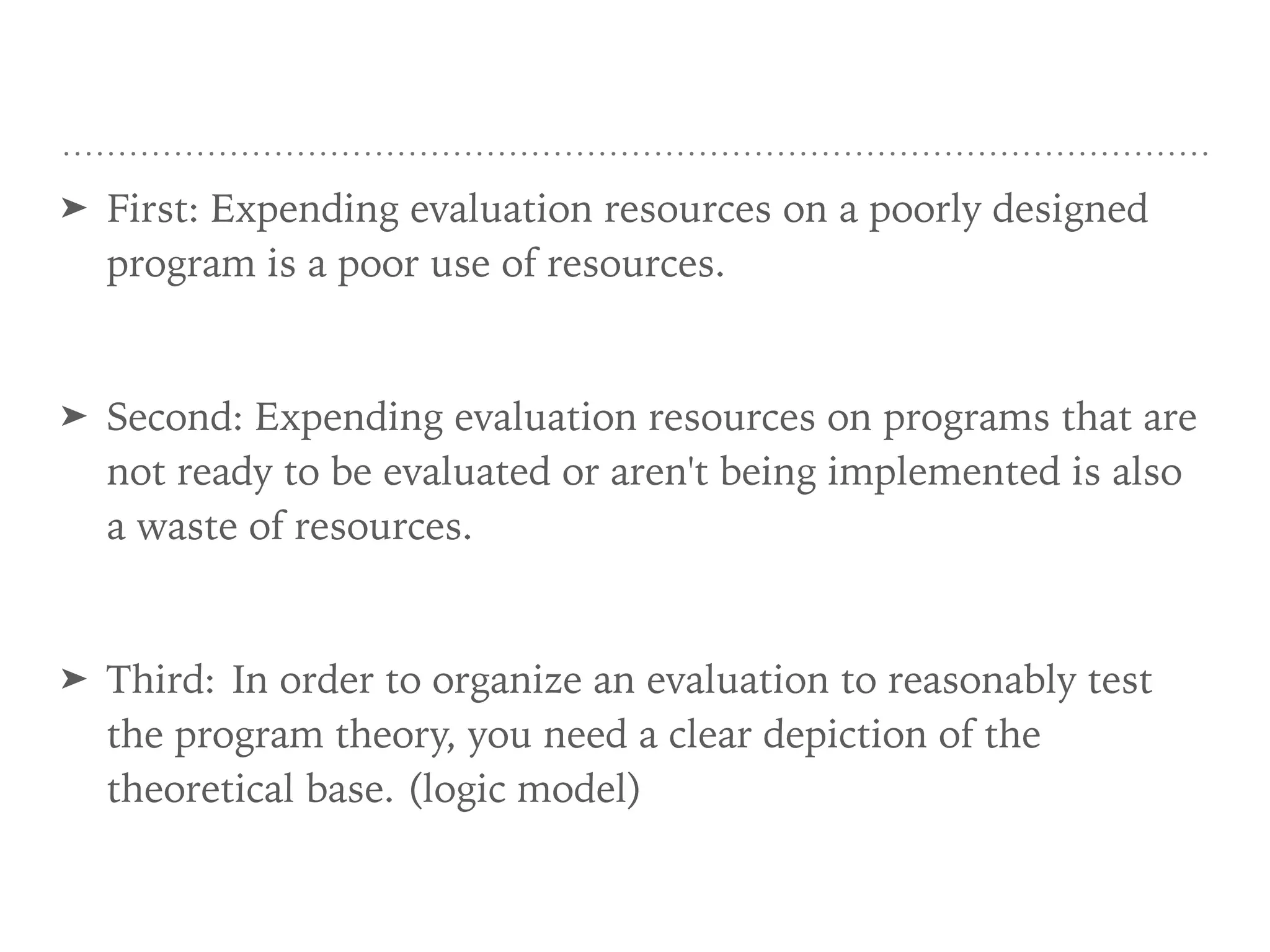 Program Planning: Logic Model | PDF