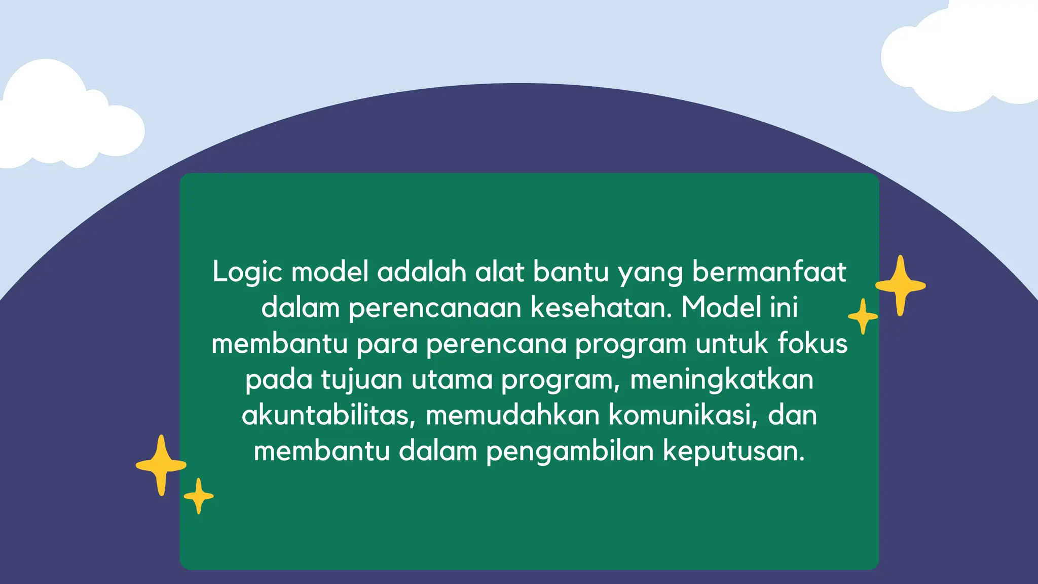 Logic Model perencanaan dan evaluasi kesehatan | PDF