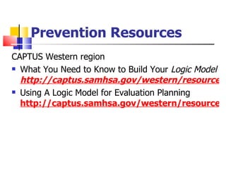 Logic Model Portland | PPT
