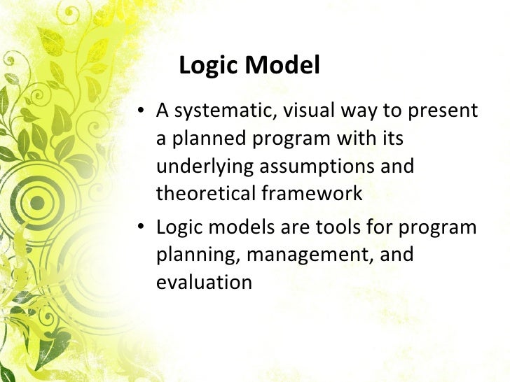 Logic Models For Grant Writing