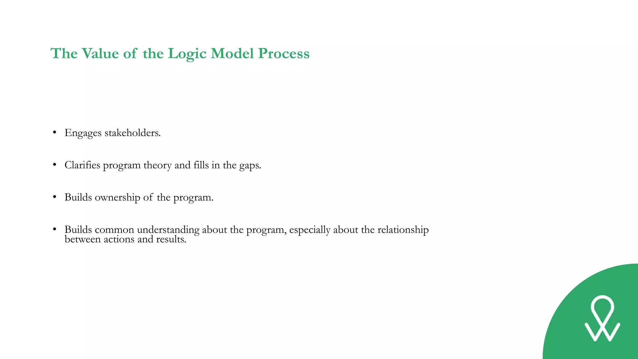 Wishlife: Logic Model For CSR Planning (base version) | PPT