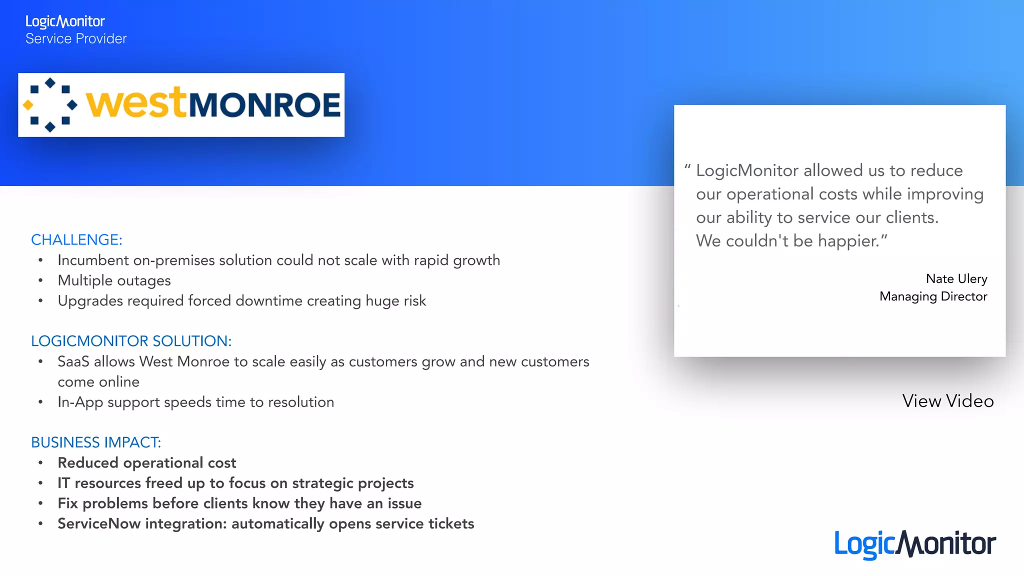 LogicMonitor: An Overview | PDF