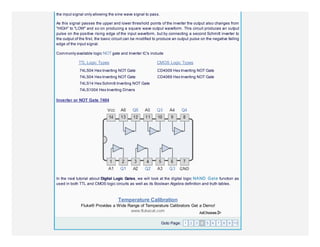 Logic not gate tutorial with logic gate truth table | PPT