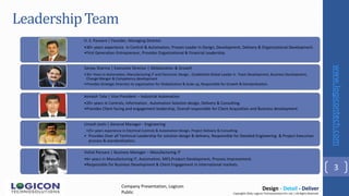 Logicon technosolutions Manufacturing Intelligence | PPTX | Computer Software and Applications ...