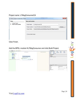 LogiCoy OpenESB HL7 example | PDF