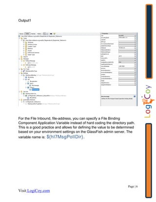 LogiCoy OpenESB HL7 example | PDF