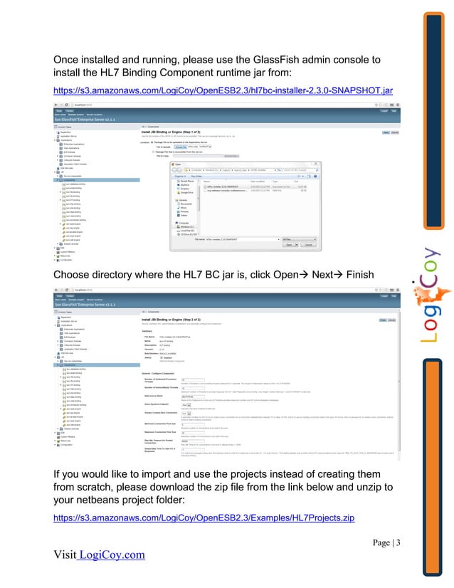 LogiCoy OpenESB HL7 Example | PDF