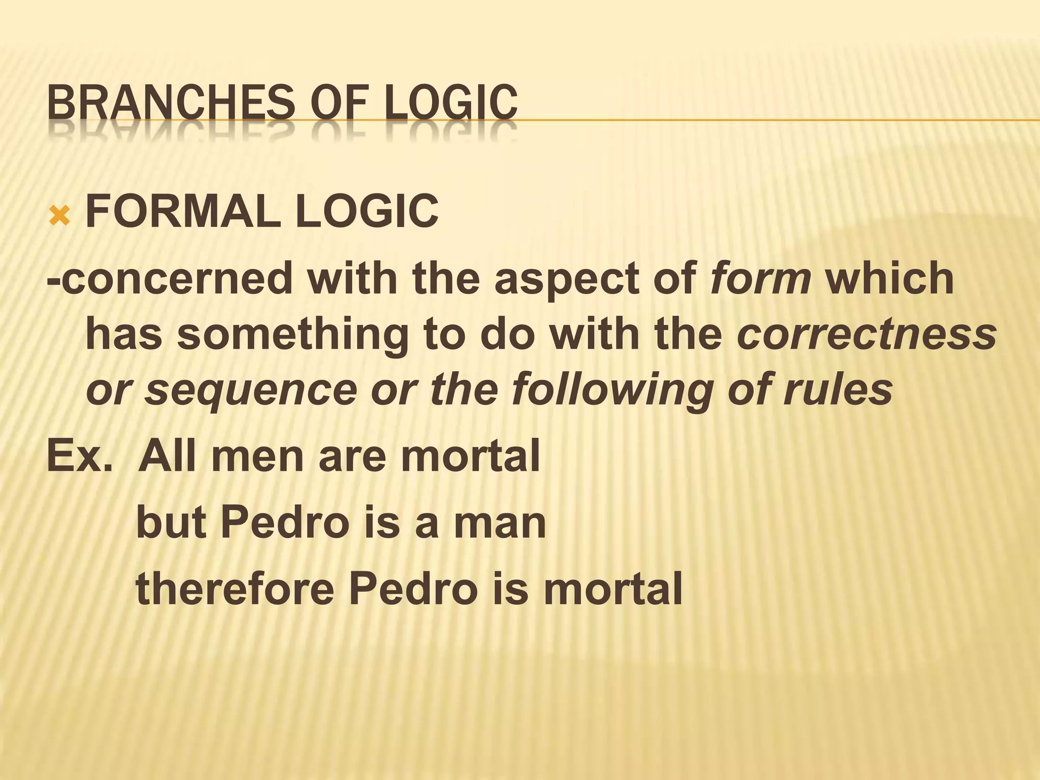 Logic | PPTX