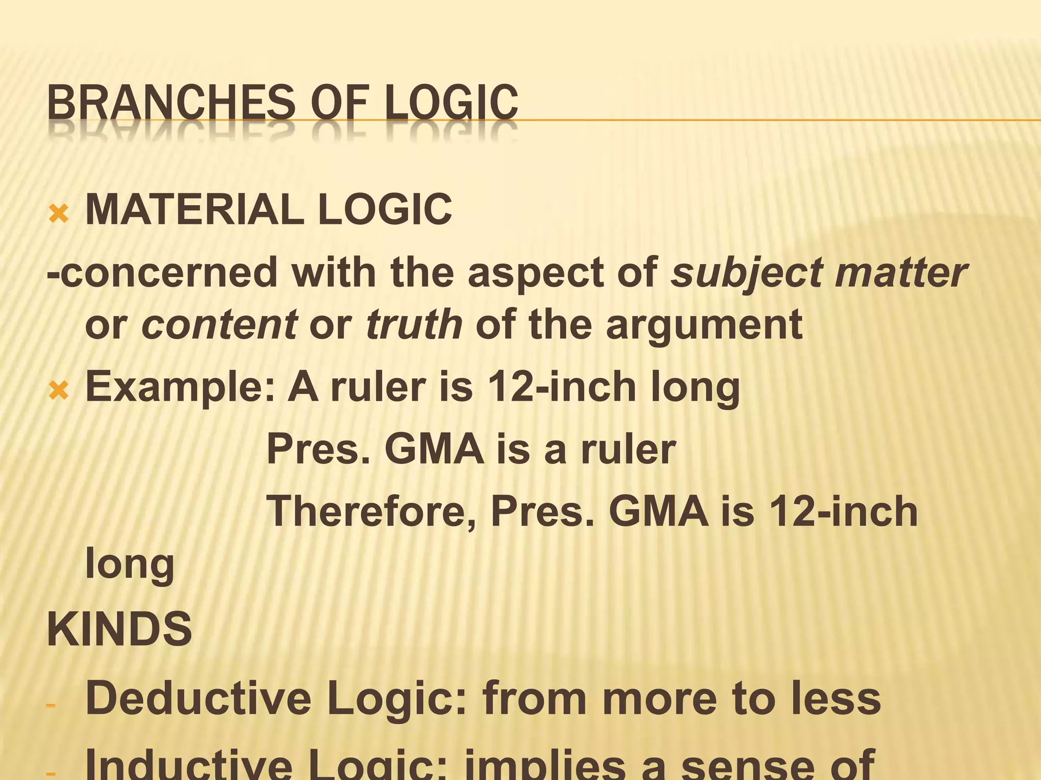 Logic | PPTX