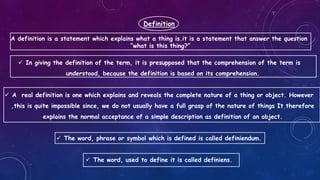 Logic definition | PPTX