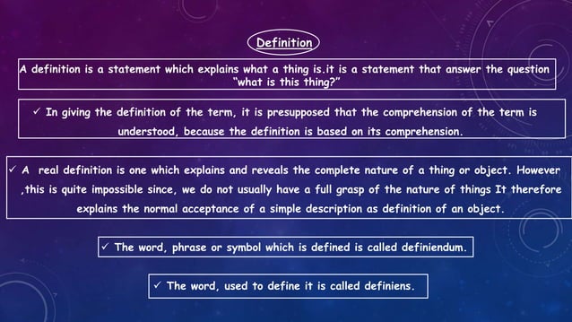 Logic definition | PPTX | Programming Languages | Computing