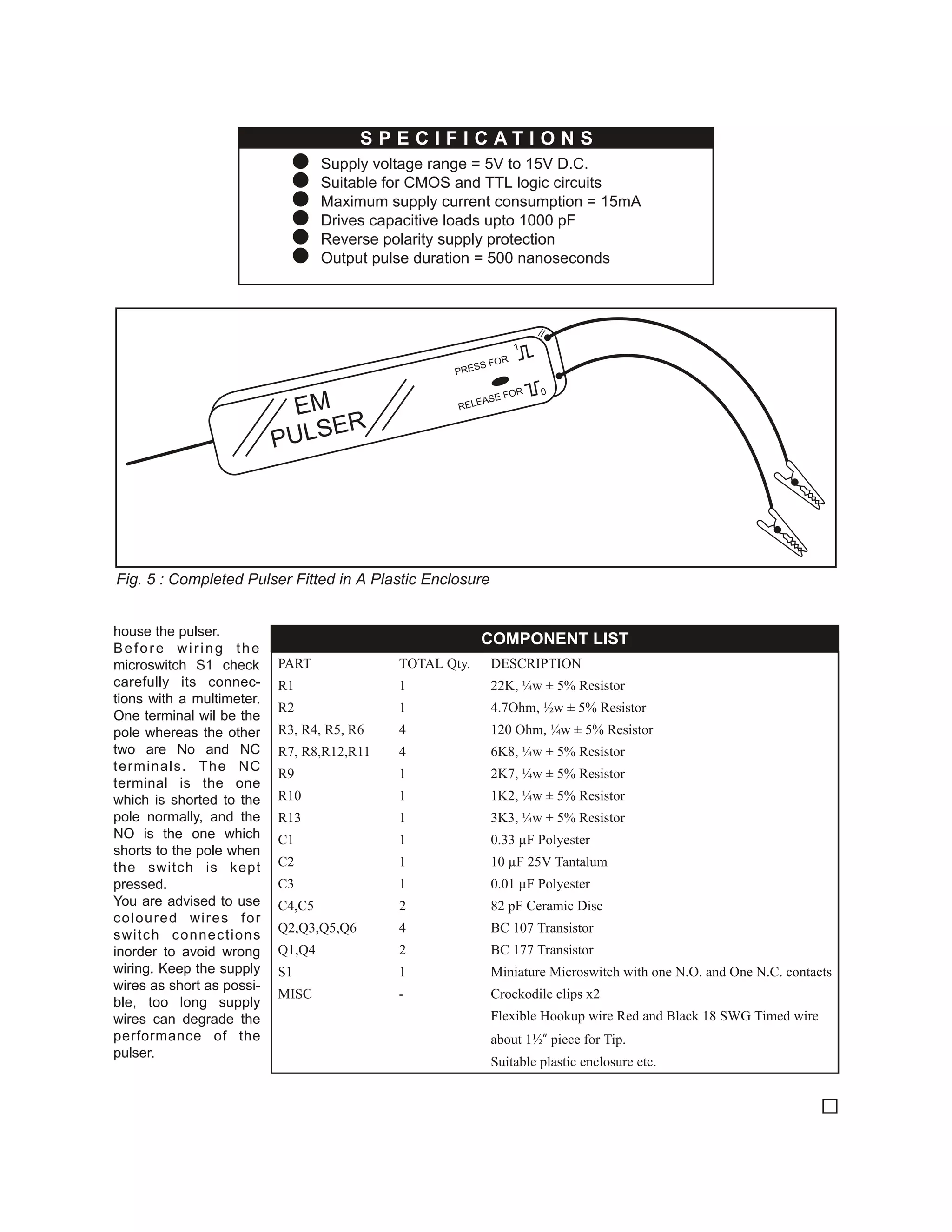 Logic pulser | PDF