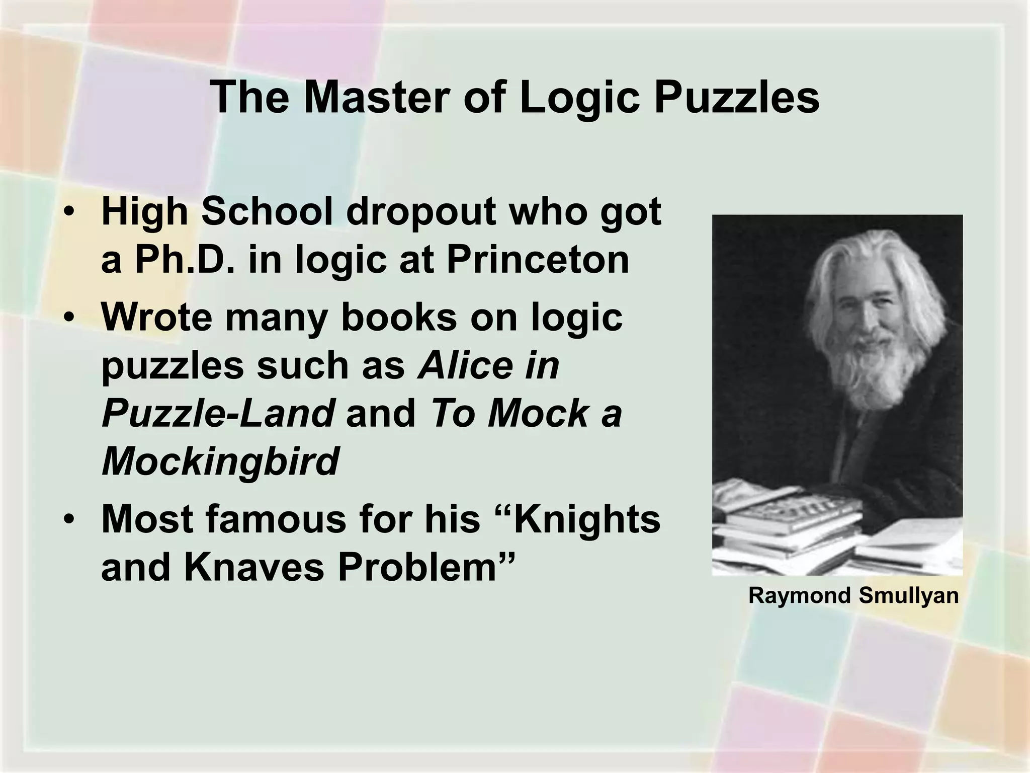 LogicPuzzles.ppt