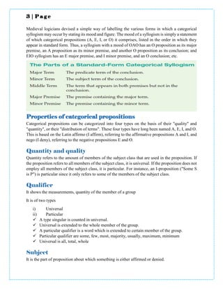 Syllogism its types with examples shown by venn diagram and their ...