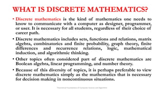 Logic_Set_theory_discrete_mathematics_ppt | PDF