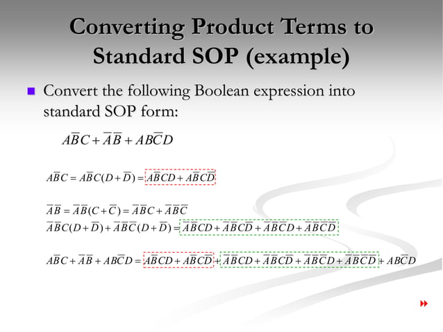 Logic Simplification Sop And Pos Forms Pptx Programming Languages Computing