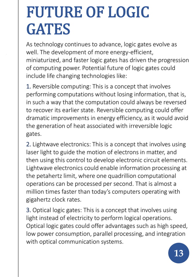 Logic Gates (Physics Investigatory Project Class 11&12).pptx ...