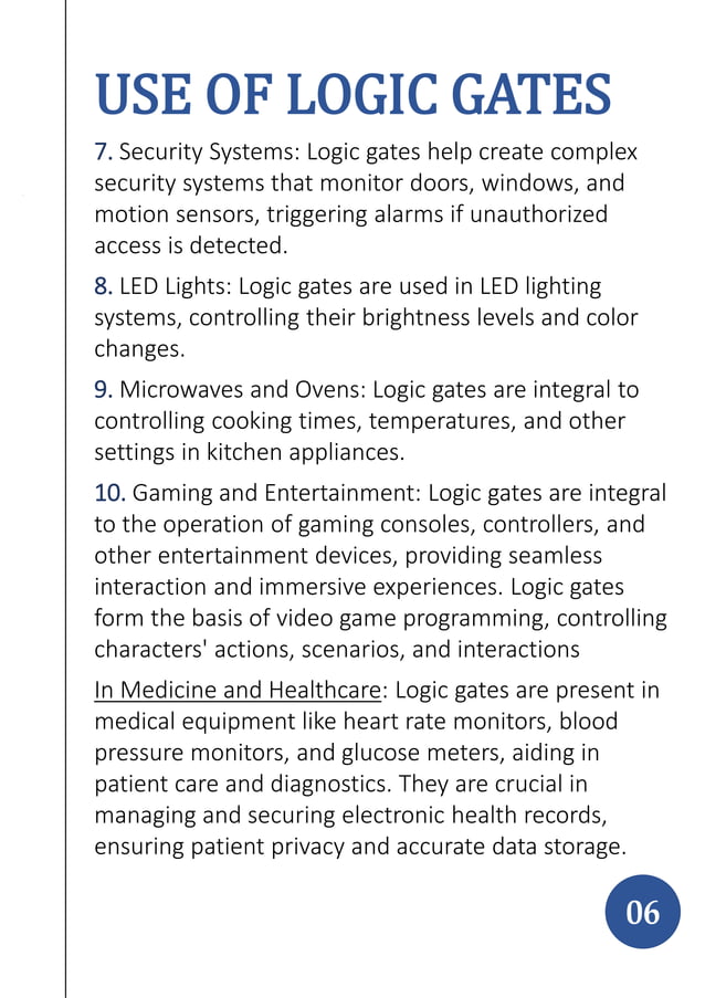 Logic Gates (Physics Investigatory Project Class 11&12).pptx ...