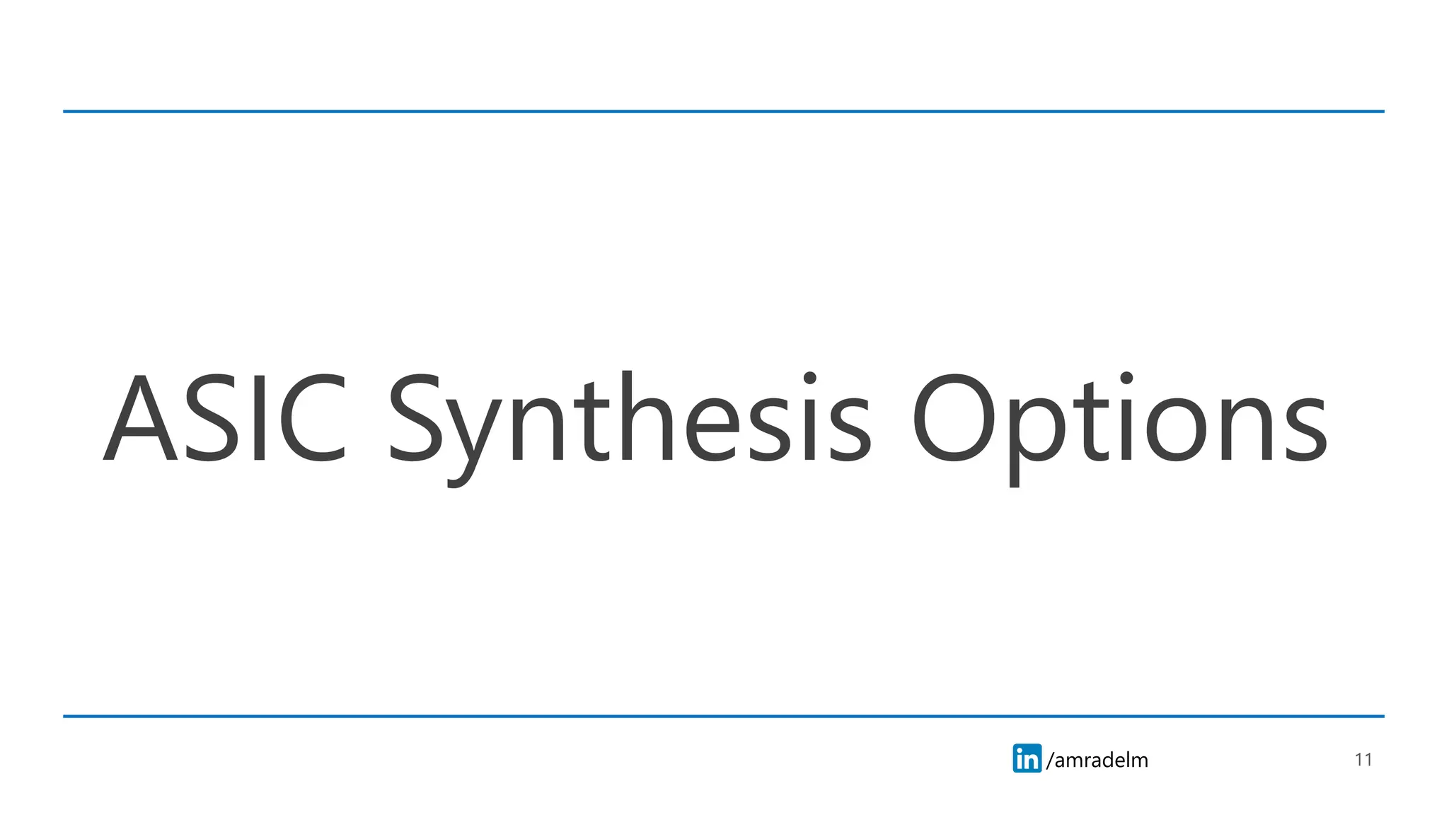 ASIC Synthesis Optimizations And Settings Part 3 | PDF