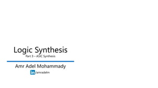 ASIC Synthesis Optimizations And Settings Part 3 | PDF