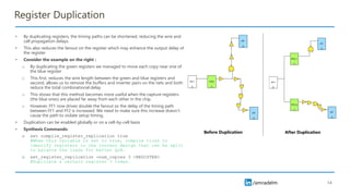 ASIC Synthesis Optimizations And Settings Part 3 | PDF