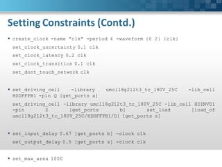 Logic synthesis with synopsys design compiler | PDF