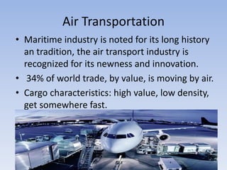 Types of transportation | PPTX