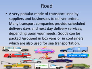 Types of transportation | PPTX