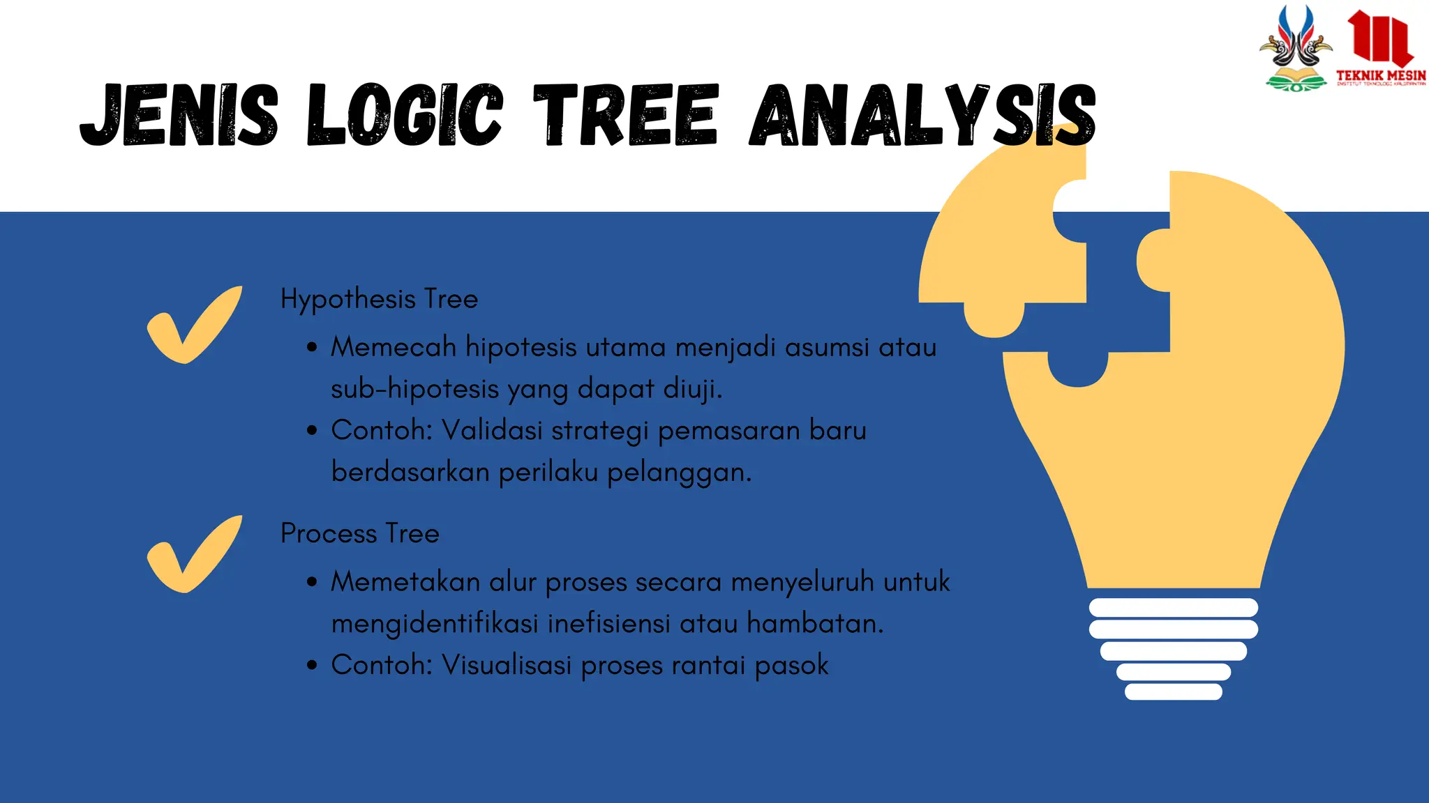 Materi presentasi tentang Logic Tree Analysis-TMP | PDF