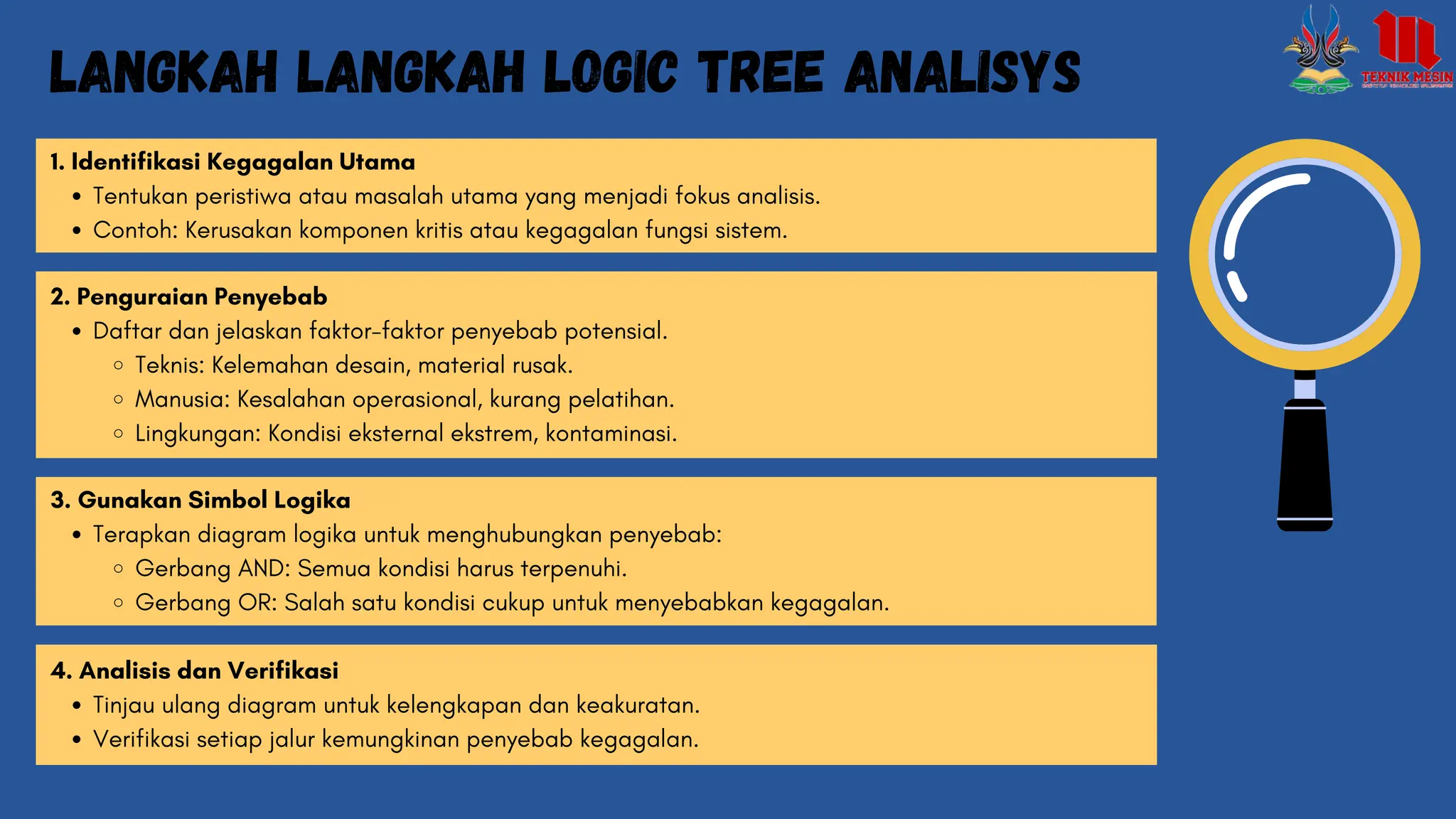 Materi presentasi tentang Logic Tree Analysis-TMP | PDF