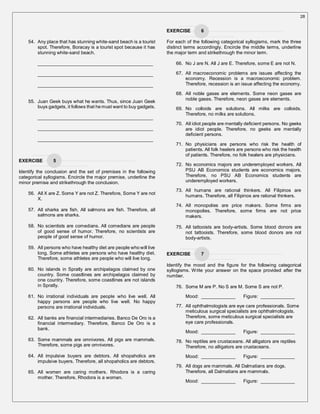 Logic Worktext | PDF