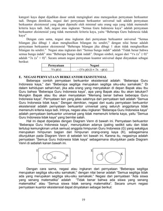 Materi Logika matematika kelas 10 | PDF